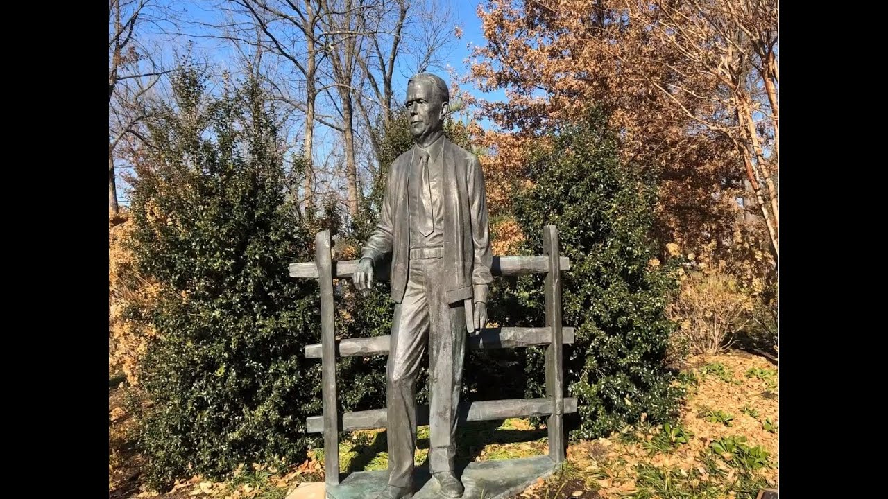 The George Marshall Statue: The History and Celebration - YouTube