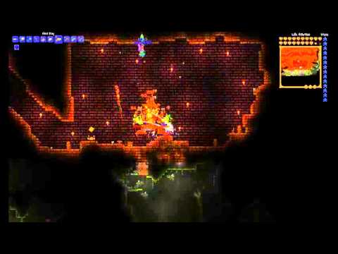 Terraria 1.2 Golem Boss - YouTube