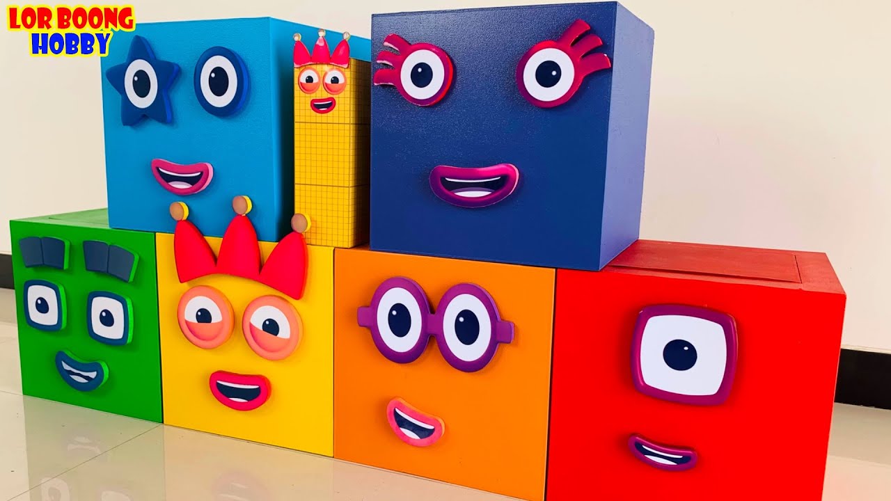 Numberblocks The Big One ASMR chirping of birds #03 - YouTube