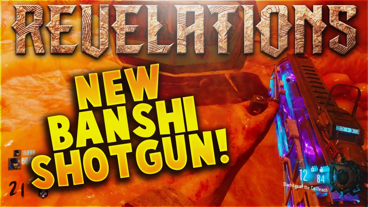 BO3 Zombies Revelations - New "Banshii Energy Shotgun Pack-A-Punched ...