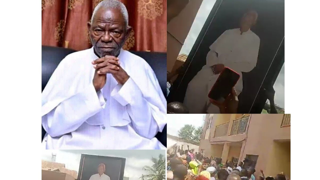 Presently at Prophet M.O Olowere House What a great life well spent ...