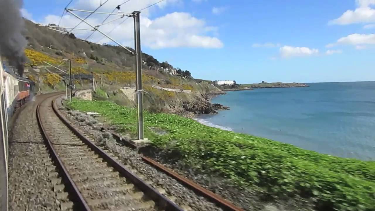 Killiney Bay on the Steam Train April 2015. (HD) - YouTube