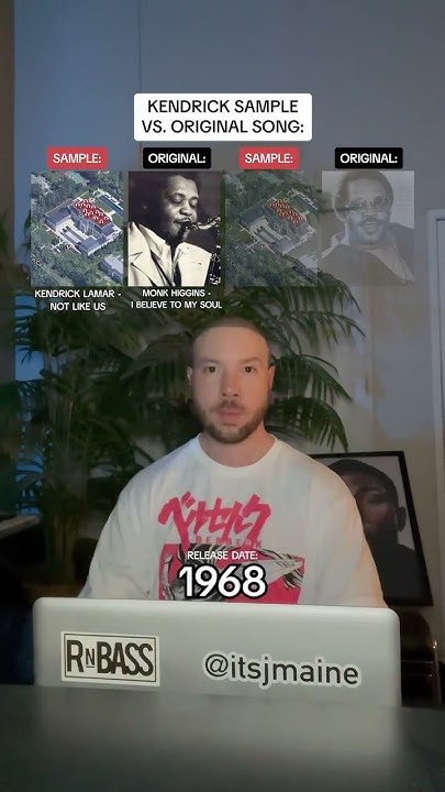 Kendrick Lamar “Not Like Us” Sample Vs. Original Song #shorts - YouTube