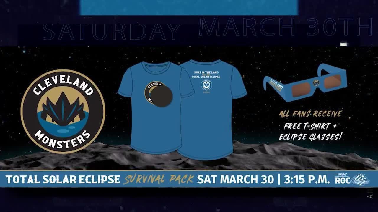 Get Ready for the Cleveland Monster's Total Solar Eclipse Game - YouTube