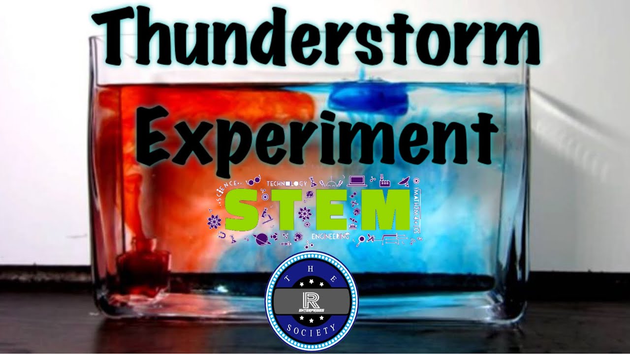STEM Thunderstorm Experiment - YouTube