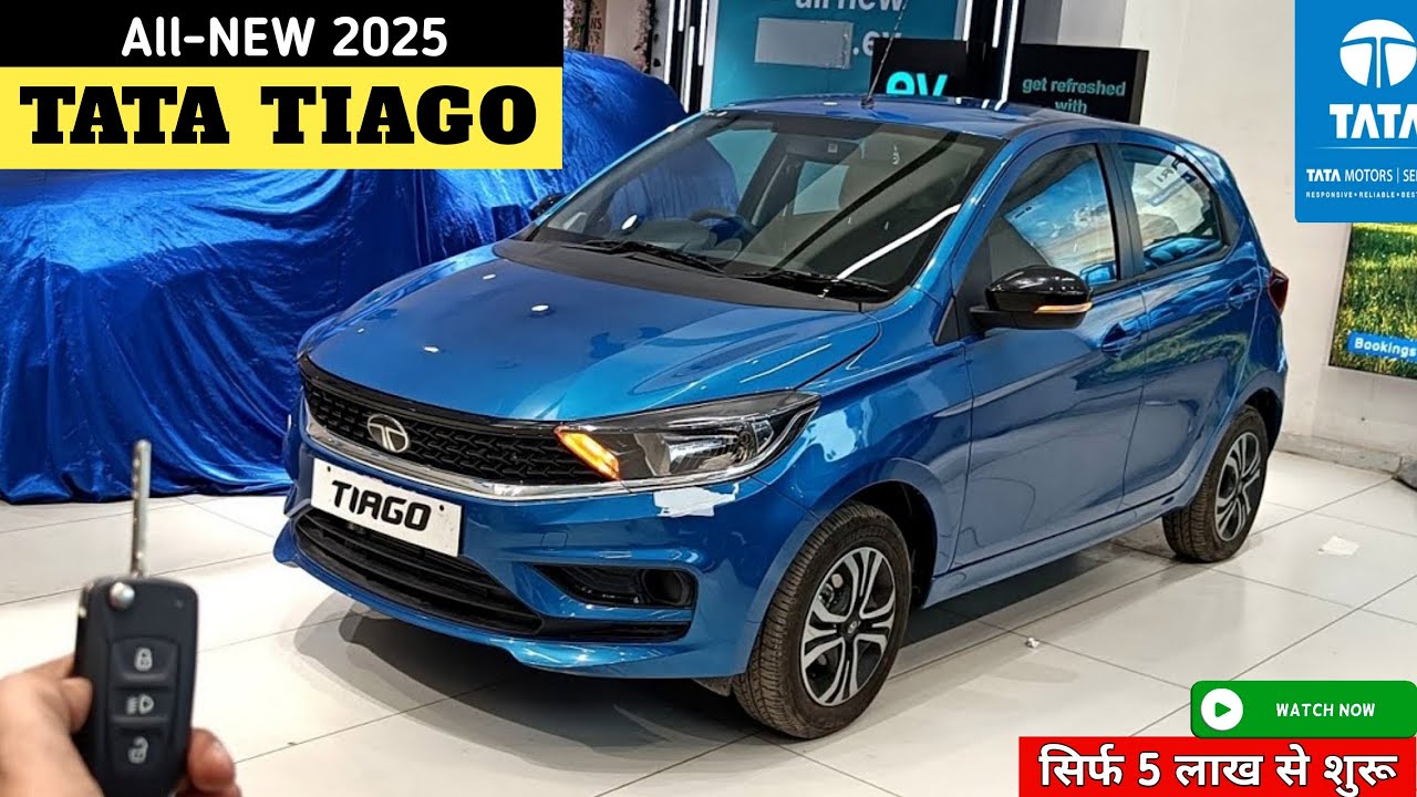 2025 TATA TIAGO New Model Launched All Detail & Features | TATA TIAGO ...