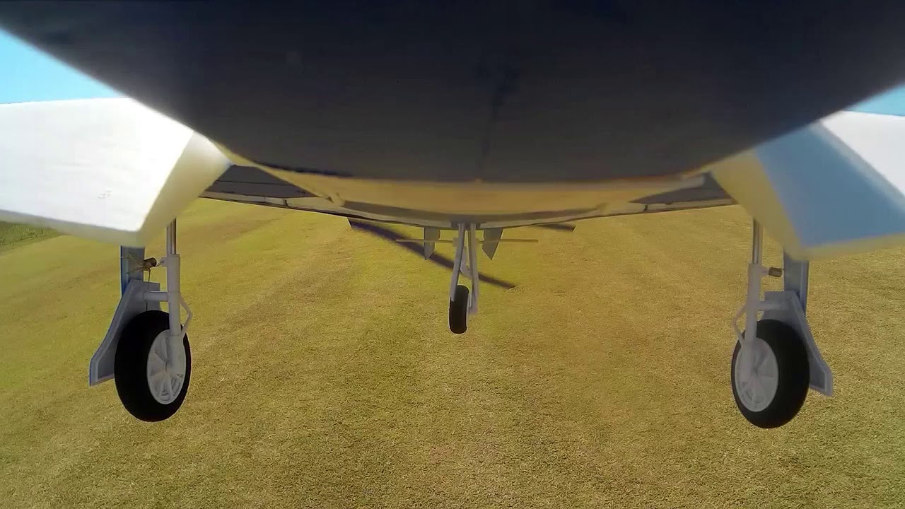 T-28 Flight with belly camera - YouTube