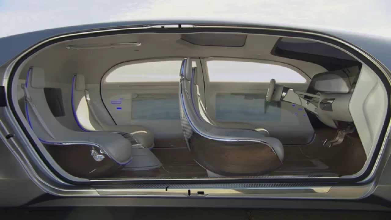 Mercedes-Benz F 015 Luxury In Motion @ San Francisco - YouTube