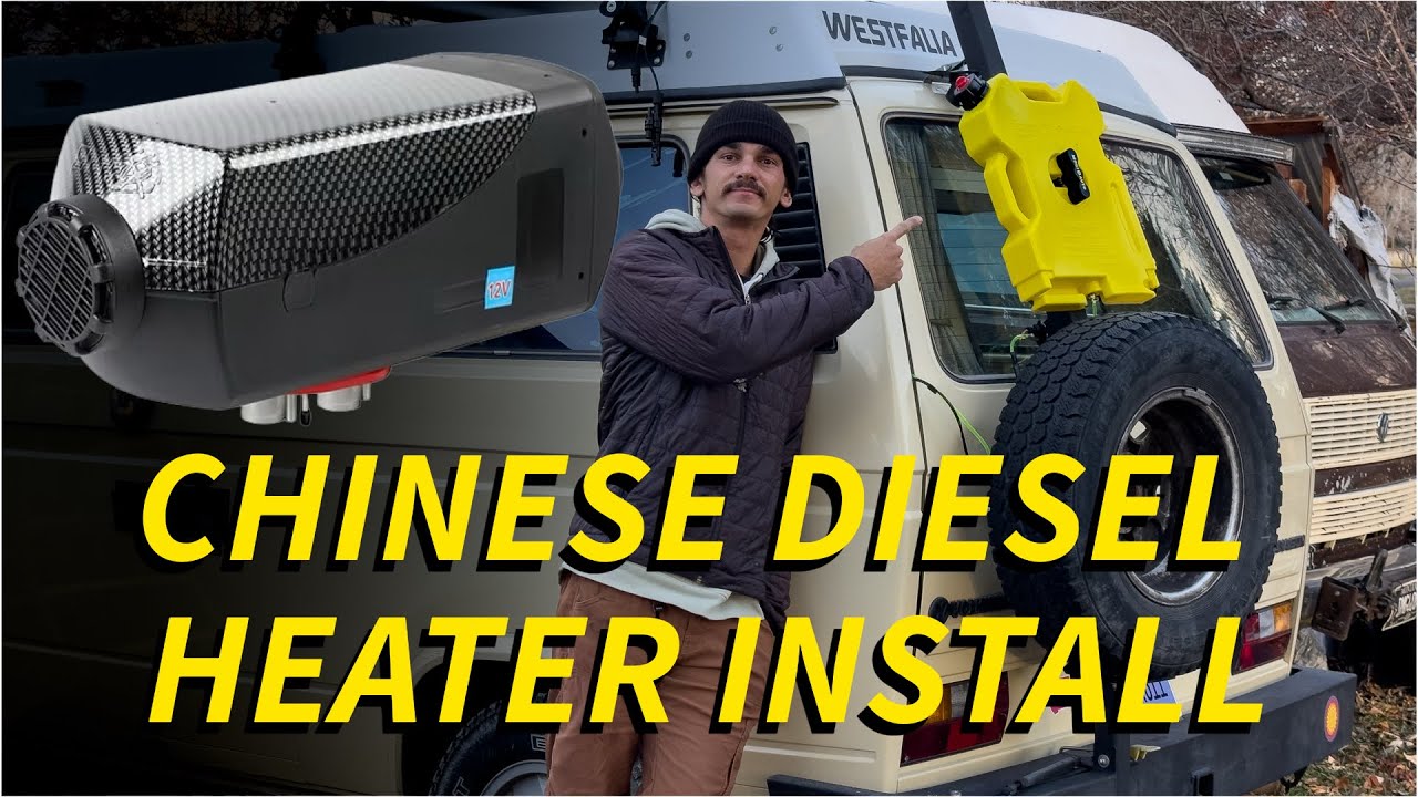 Chinese Diesel Heater Install in a Volkswagen Vanagon Westfalia - YouTube