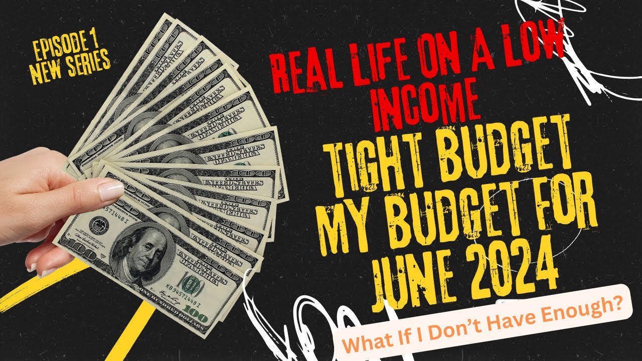 “Real Life On A Low Income” Tight Budget | My Budget June 2024 NEW ...