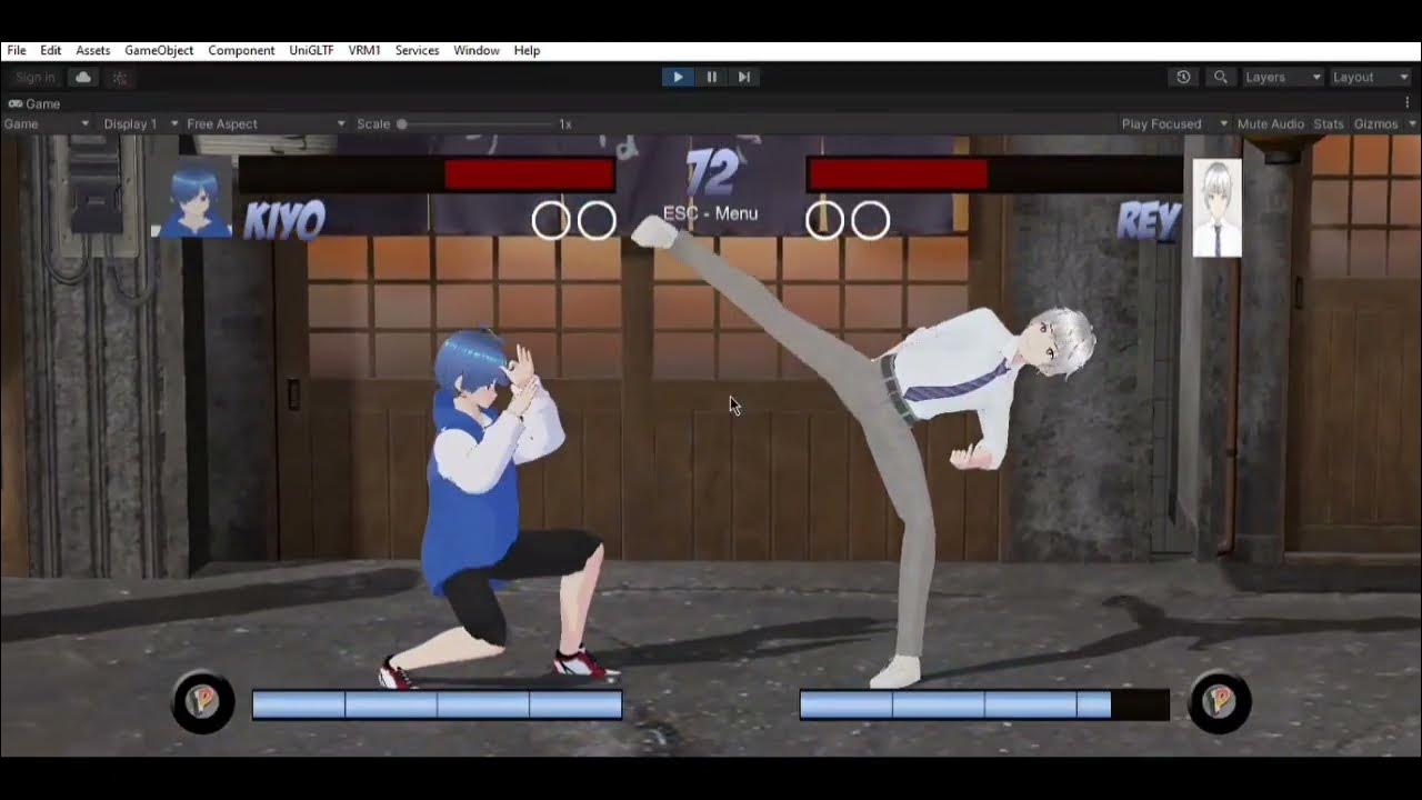 Making my 3d fight game #makegames #gamedev @gamesofvaibhav #aezan - YouTube