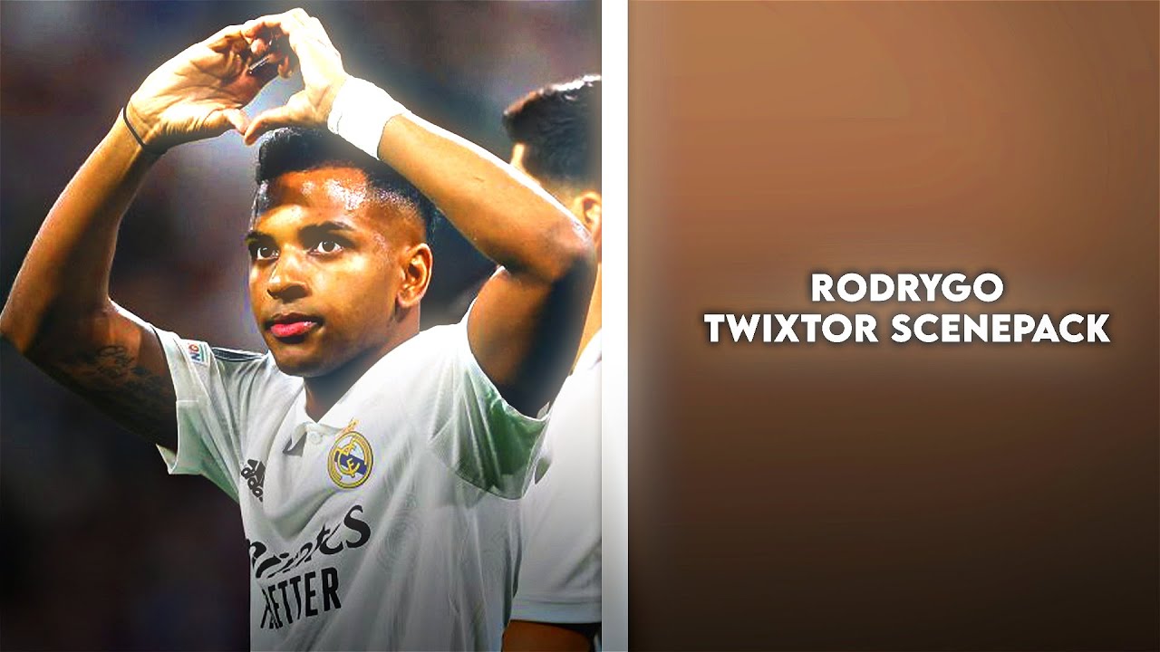 Rodrygo - Twixtor Scenepack 4K - Famous/Popular Editing Scenes - Free ...