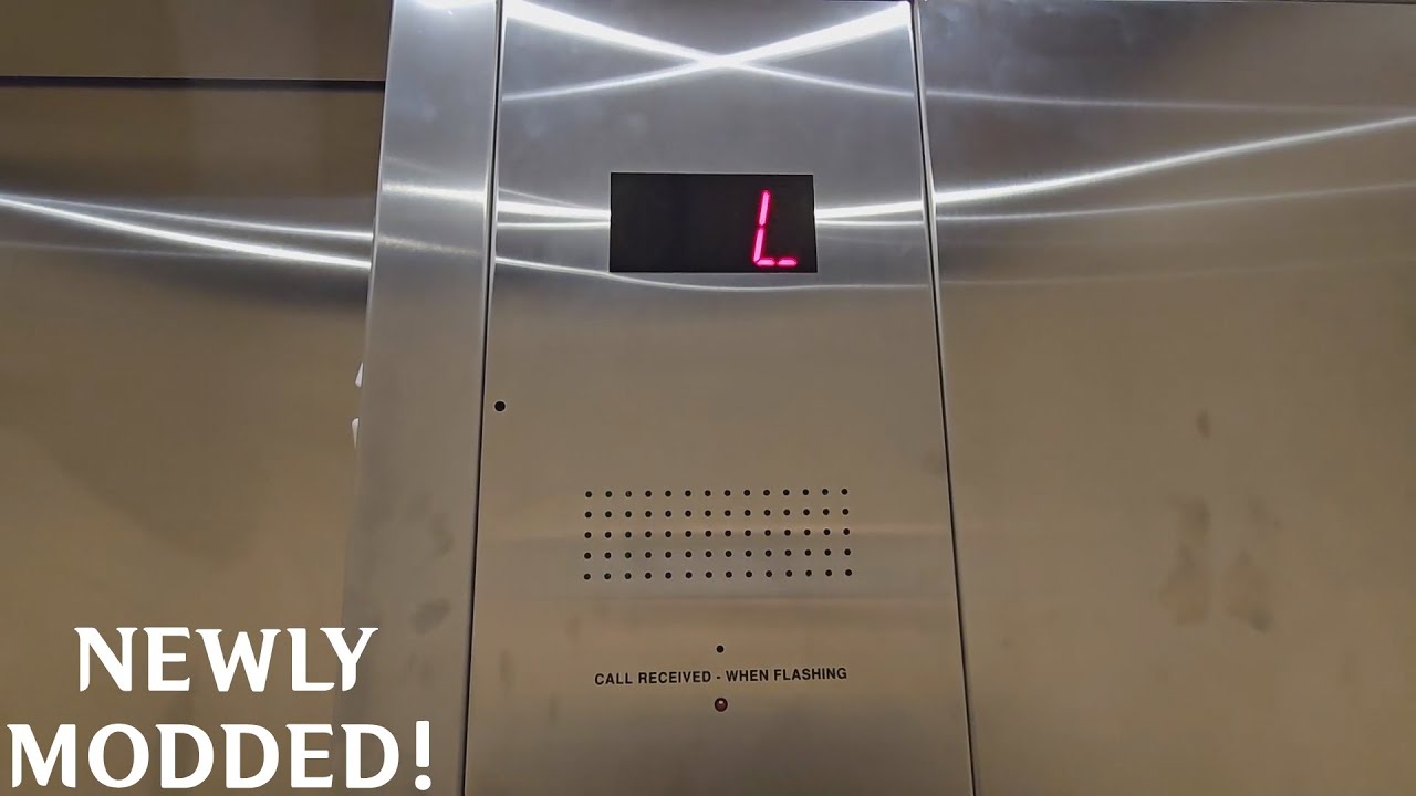 NEWLY MODDED!! ThyssenKrupp Hydraulic Elevator at Sir James Douglas ...