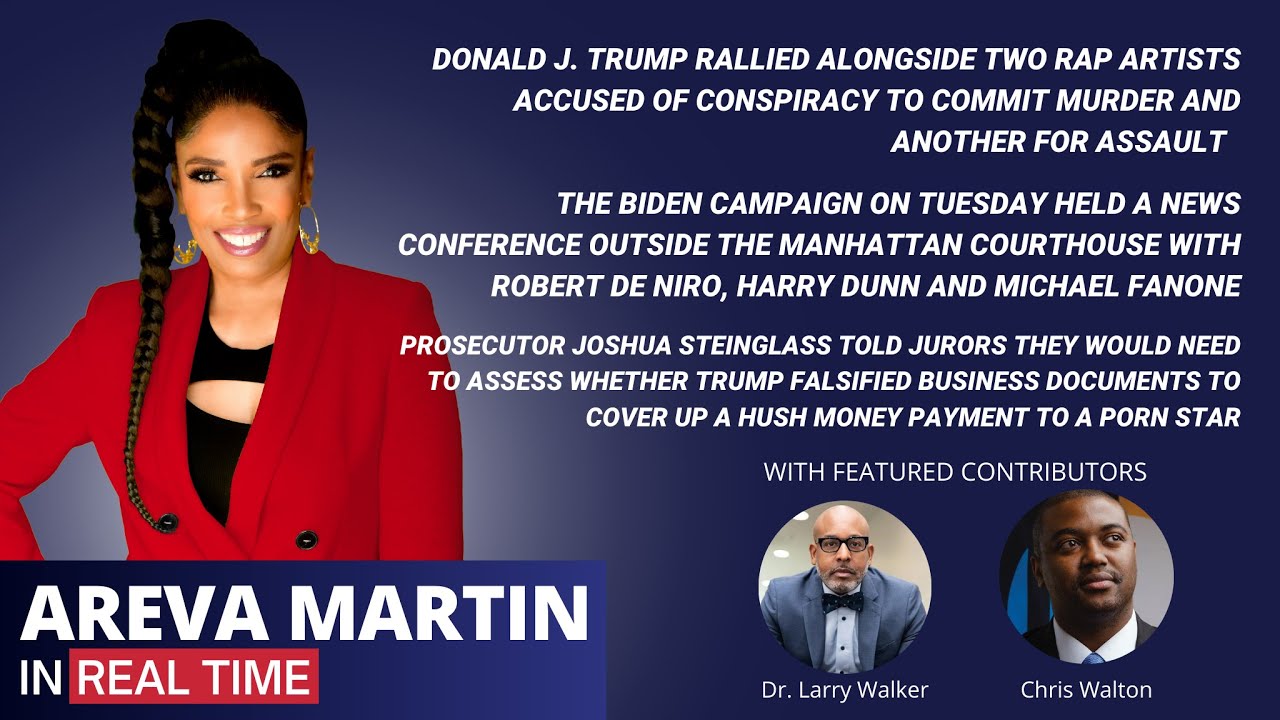 Areva Martin in Real Time May 28, 2024 4 PM - YouTube