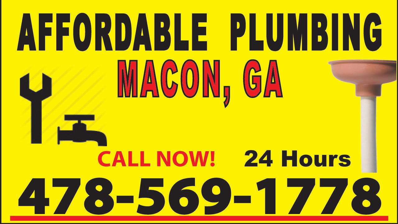 24 Hour Local Plumbing | Affordable Plumbing Services Macon Ga. - YouTube