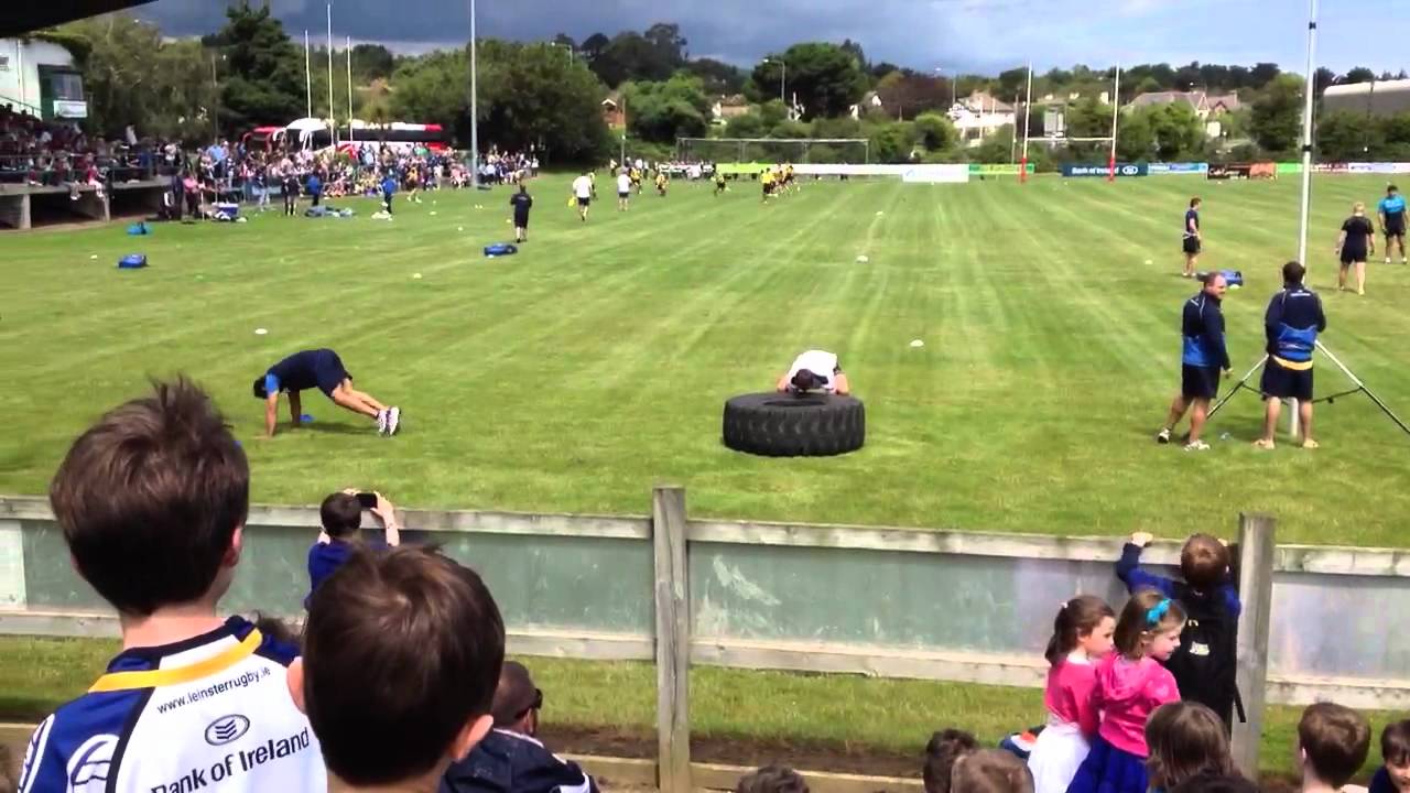Leinster Rugby Training at Greystones RFC - YouTube