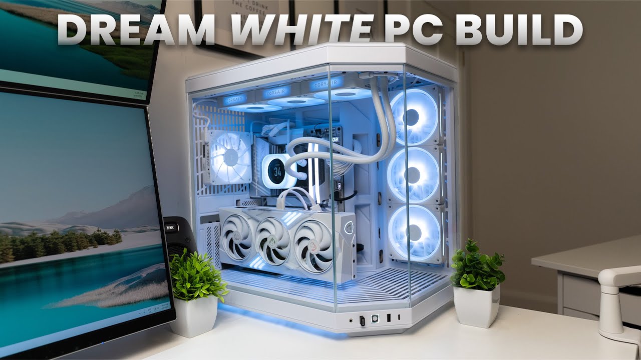 My Dream White PC Build – RTX 5070, Ryzen 9 7900X, Hyte Y70, Corsair ...