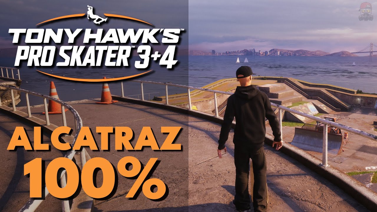 Tony Hawk Pro Skater 3+4 | ALCATRAZ 100% - YouTube