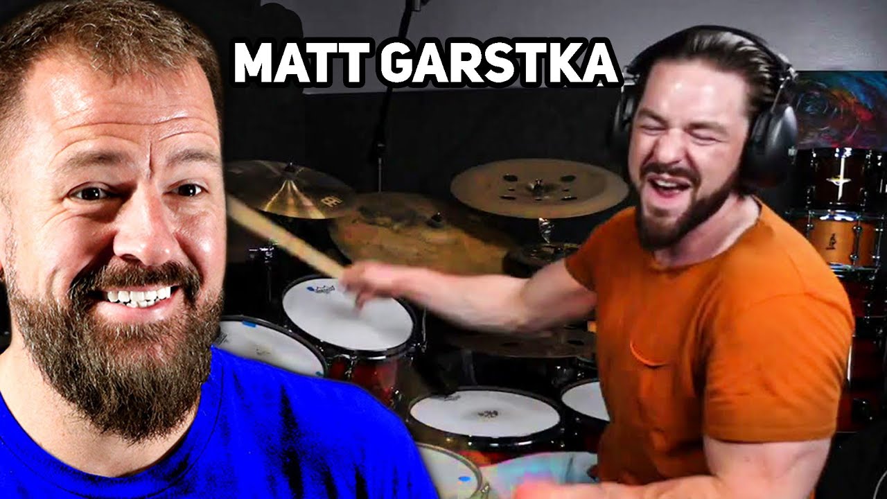 Matt Garstka's drumming is insane - Drum Teacher Reacts - YouTube