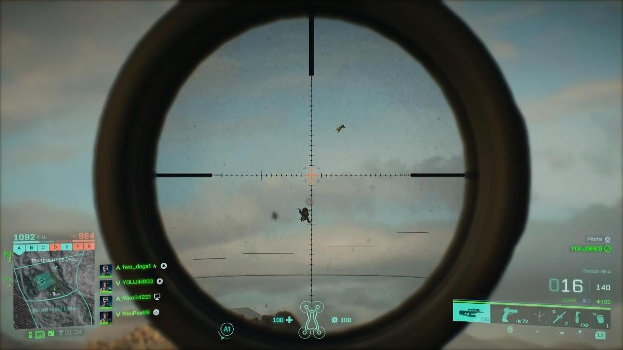 Battlefield 2042 Flying assassin Jet Pilot down - YouTube