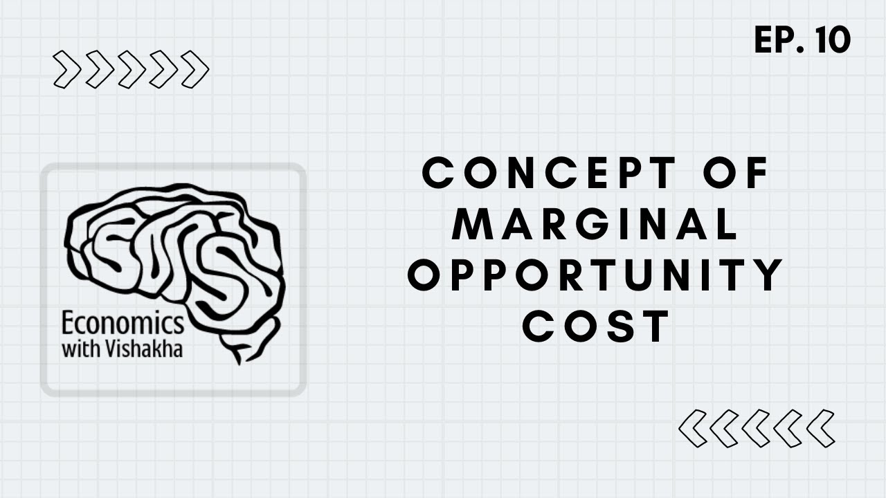 Concept of Marginal Opportunity cost | Economics with Vishakha - YouTube
