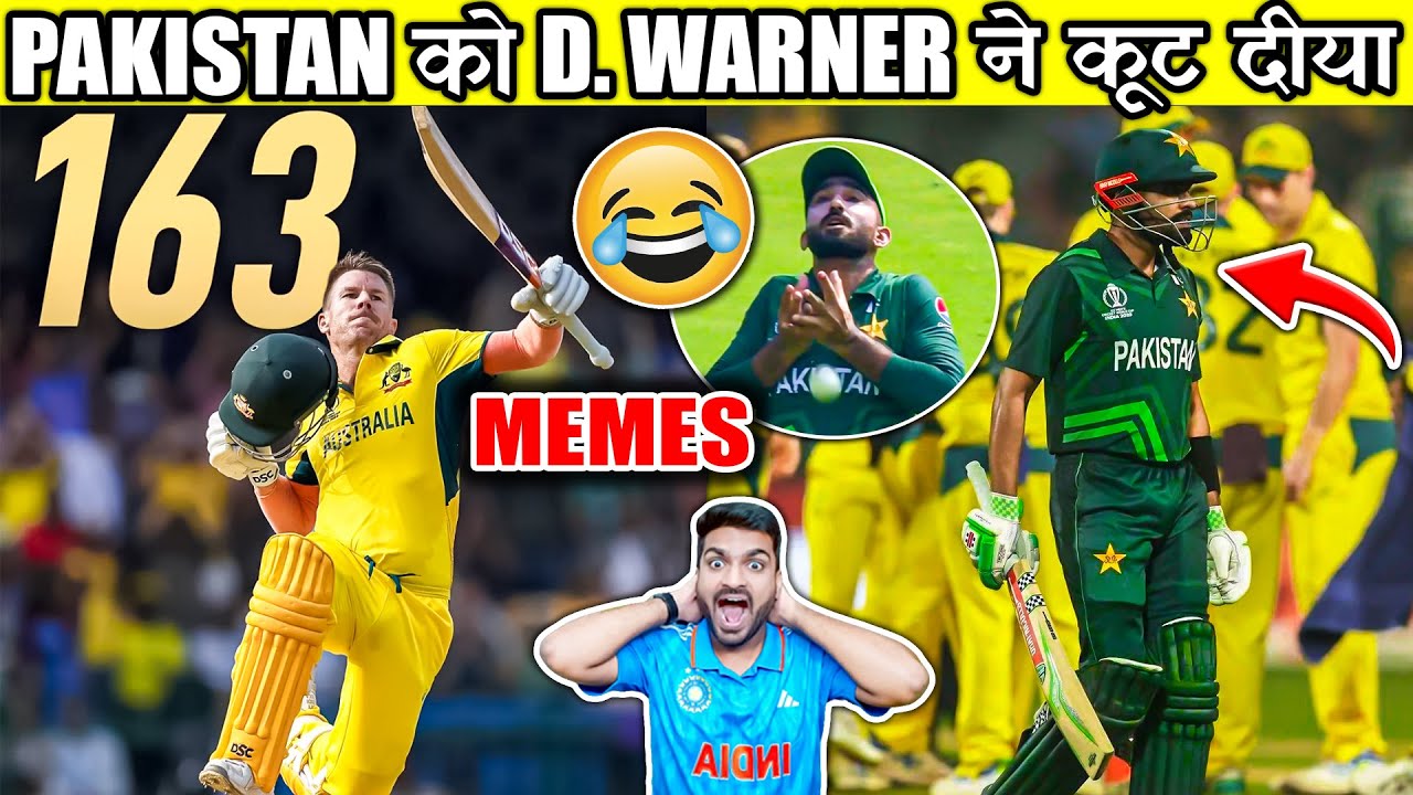 PAKISTAN फिरसे हार गया😂 AUS vs PAK WC 2023 MEMES - YouTube