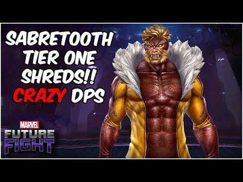 SABRETOOTH IS A LEGIT BEAST!! (Build & Gameplay) X-Force Update ...