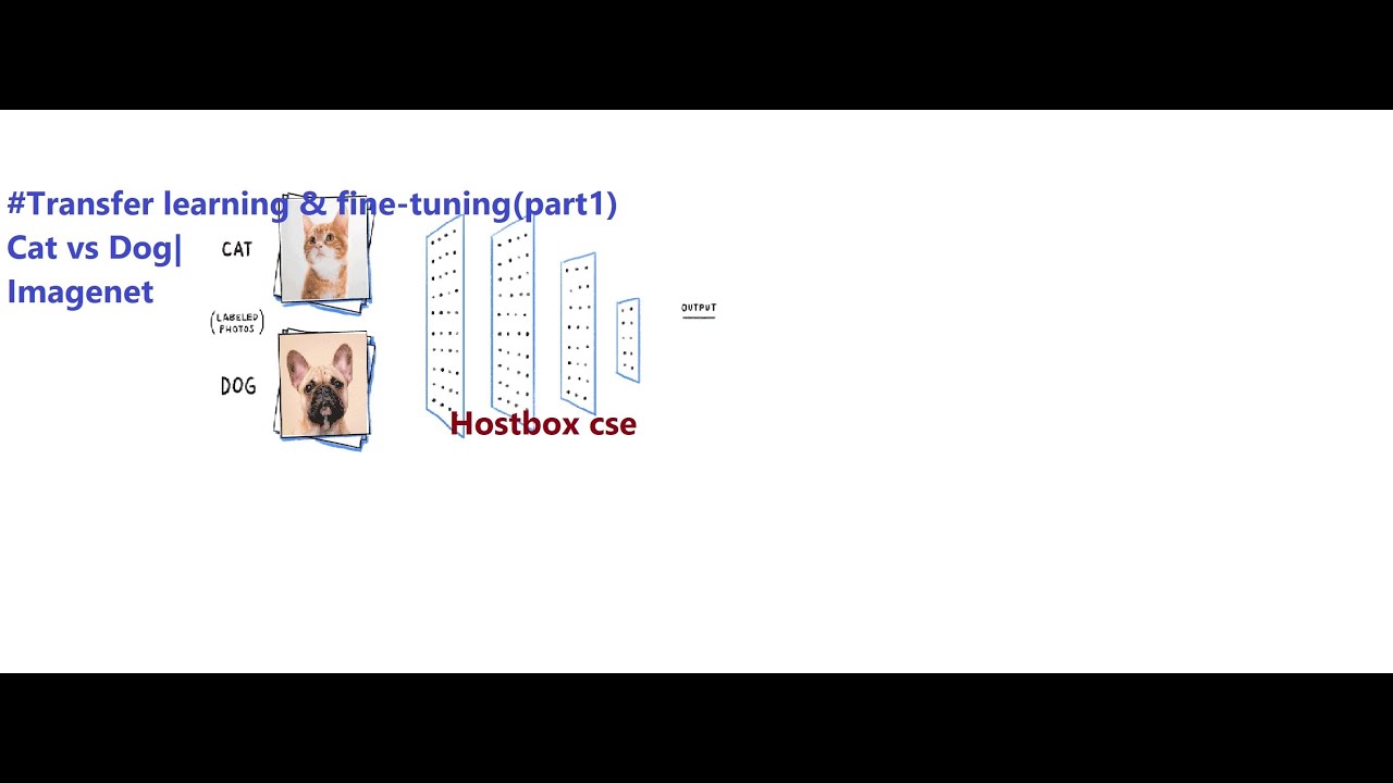 #Transfer learning & fine-tuning(part1)Cat vs Dog|Imagenet|Hostbox cse ...