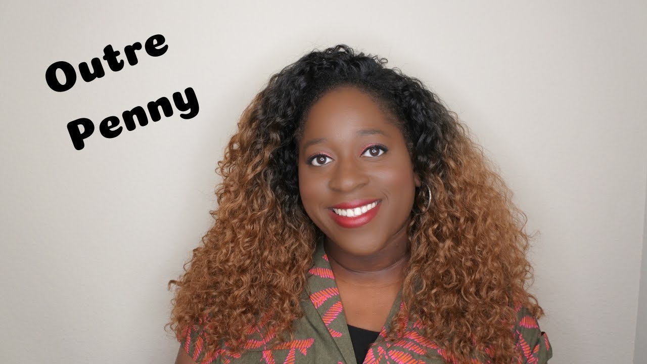 Outre Penny DR30 | Brazilian Curly Hair | Wig Review - YouTube