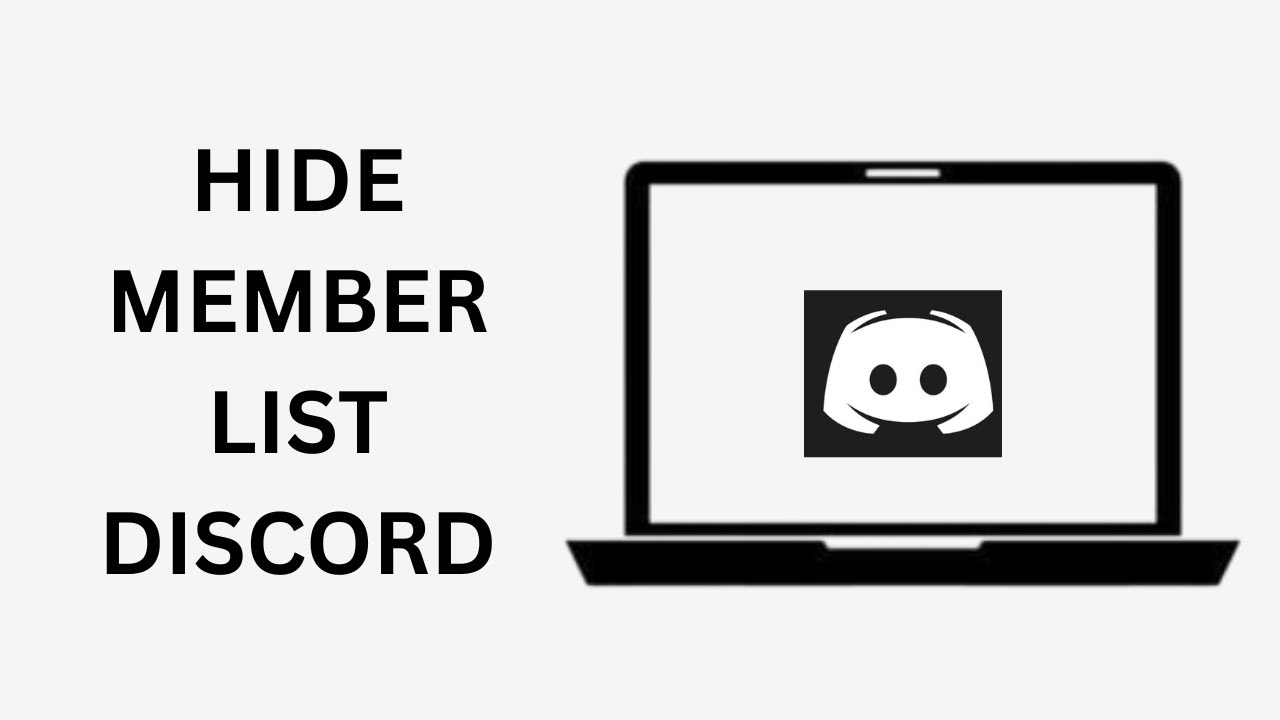 How Hide Member List On Discord - YouTube