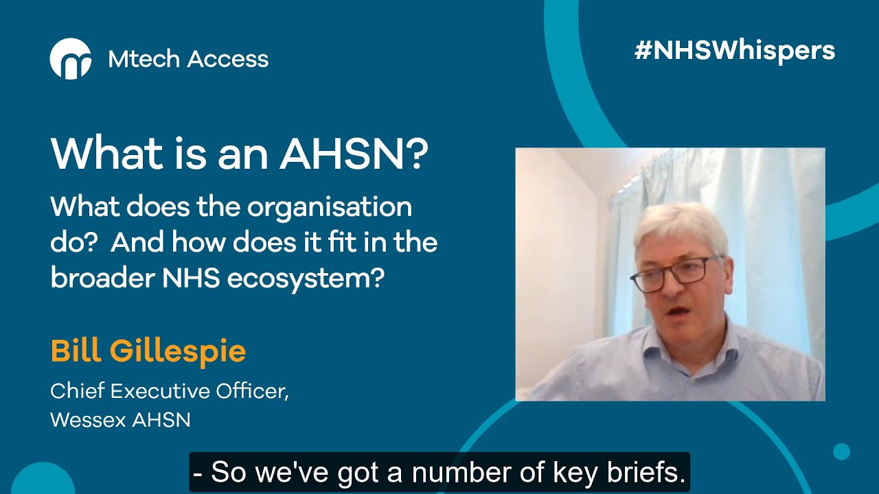What is an AHSN? - NHS Insights - YouTube