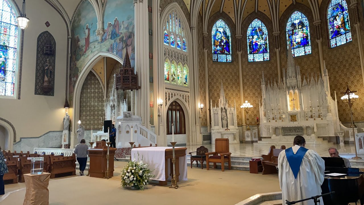 OLLU celebrates 100th anniversary of Sacred Heart Chapel - YouTube