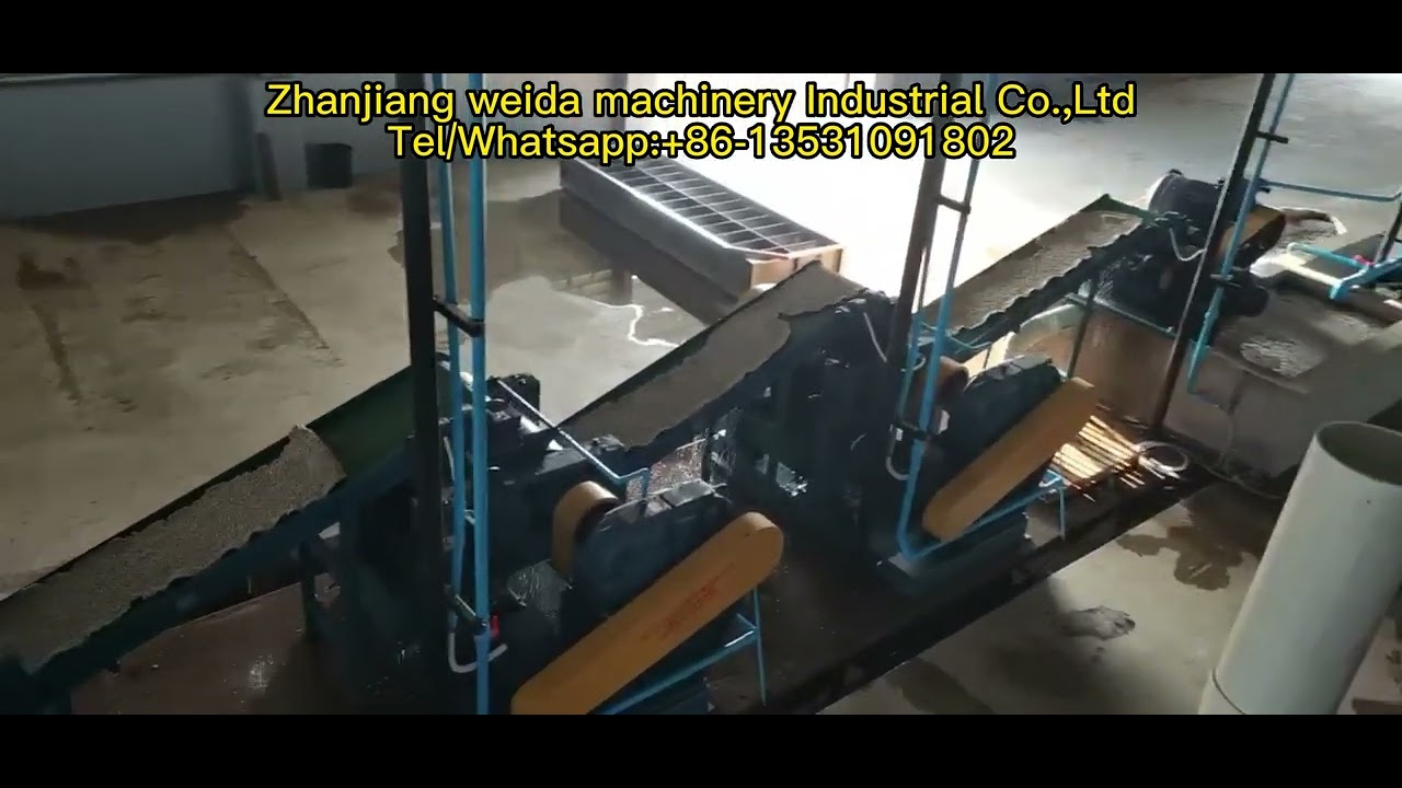 Creper of Nutral Rubber machine - YouTube