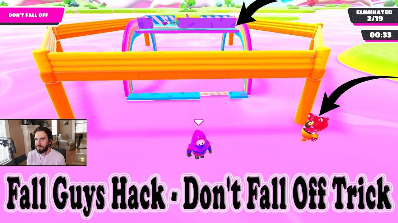 Fall Guys Hack & Don't Fall Off Trick #4 *Fall Guys Highlights* - YouTube