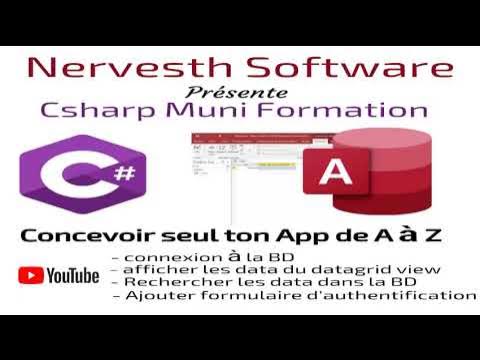 Concevoir ton application Csharp du début à la fin - YouTube