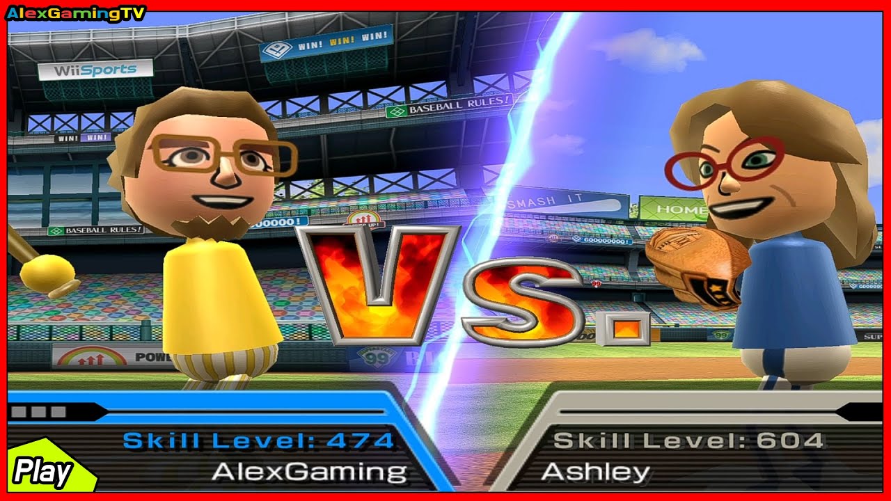 Wii 스포츠 야구 Wii Sports - Baseball (Wii,#64) Player Team Alexgaming ...