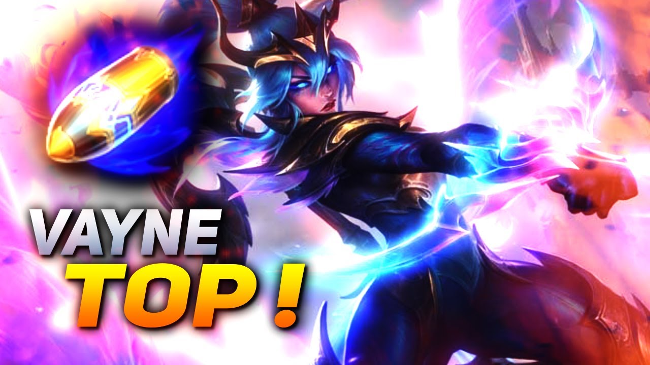 VAYNE TOP, MAS USO PRIMEIRO ATAQUE E SOU O PRIMEIRO A FICAR FULL BUILD ...