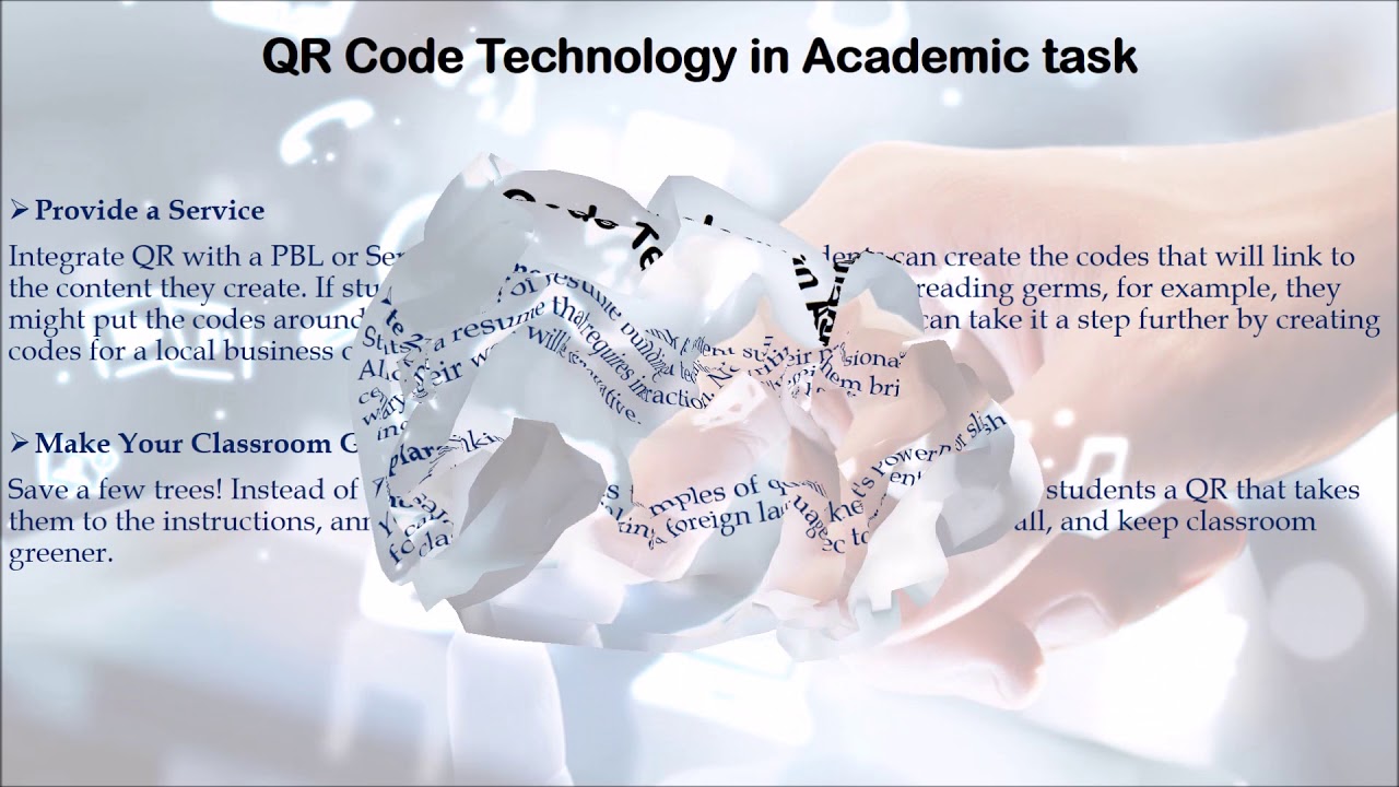 QR code Technology in Academic Tasks | MIS 305 | East West University ...