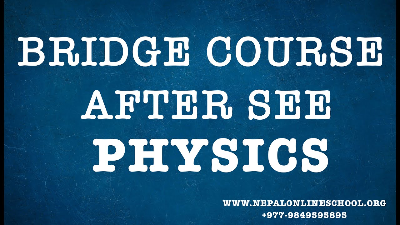 Energy | After SEE Entrance Preparation | Bridge Course After SEE ...