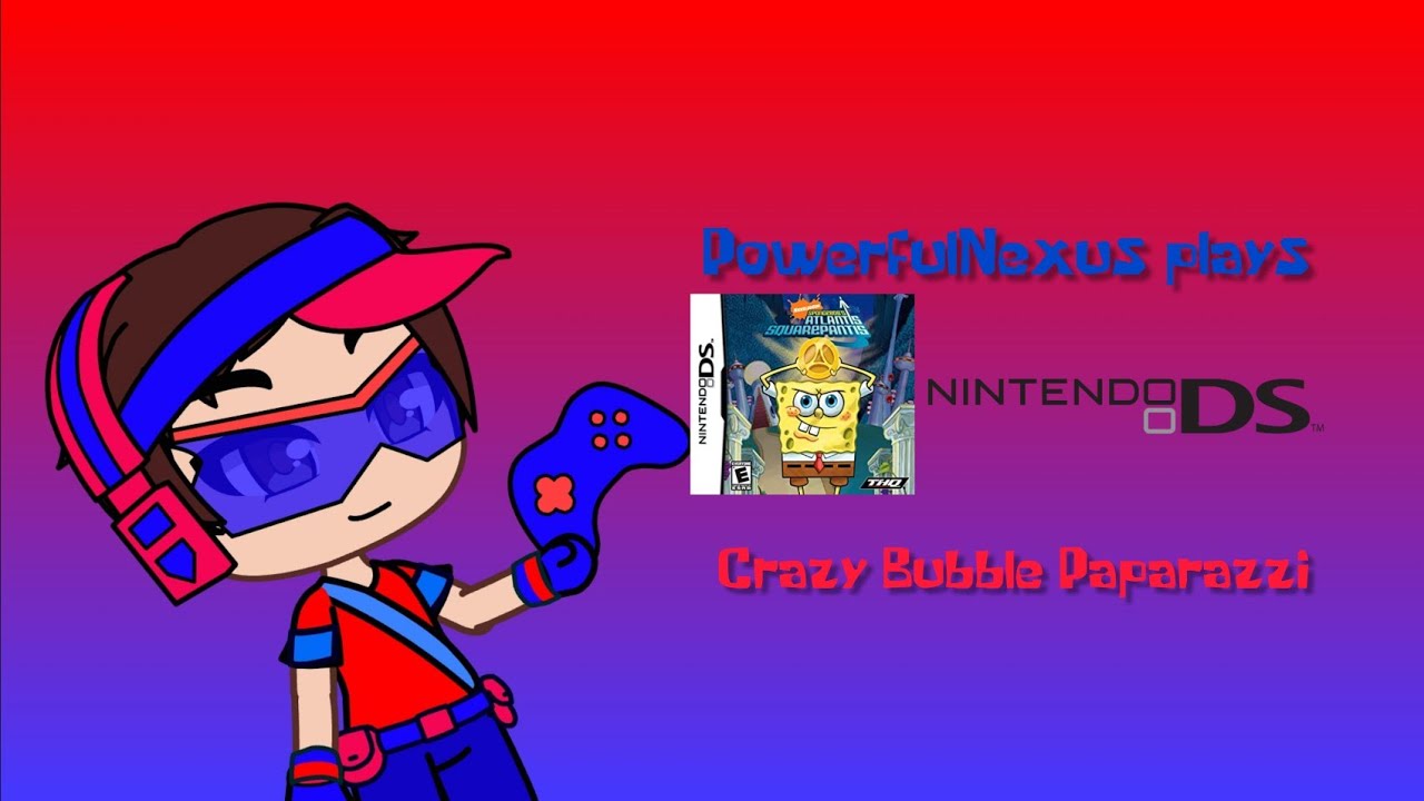 Spongebob's Atlantis Squarepantis (DS) Gameplay: Crazy Bubble Paparazzi ...