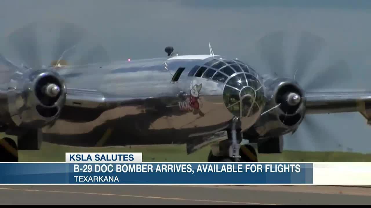B-29 DOC bomber arrives, available for flights - YouTube