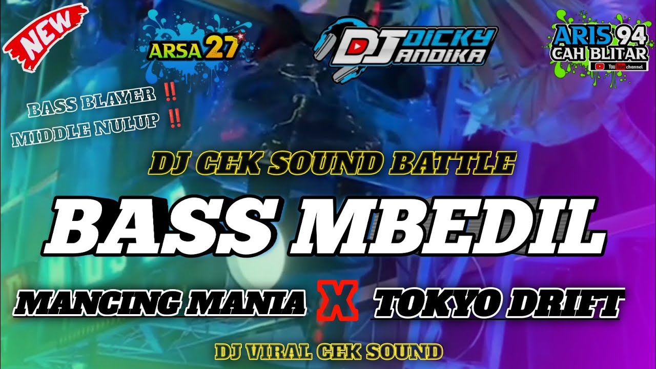 Dj Battle Bass Bedil X Middle Blayer ‼️ Cocok Buat Cek Sound Karnaval
