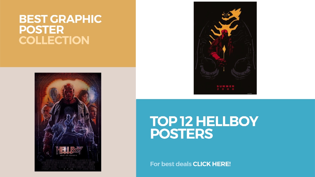 Top 12 Hellboy Posters // Best Graphic Poster Collection - YouTube
