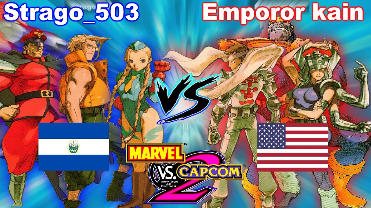 Marvel vs Capcom 2: New Age of Heroes - Strago_503 vs Emporor kain ...