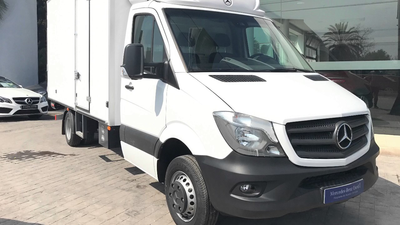 Mercedes Benz Sprinter Carrozado y Plataforma - YouTube