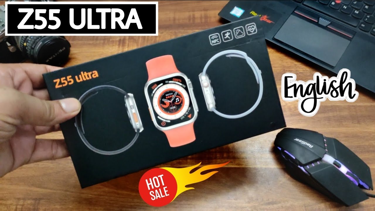 Z55 Ultra Smartwatch Unboxing And Review In English - YouTube