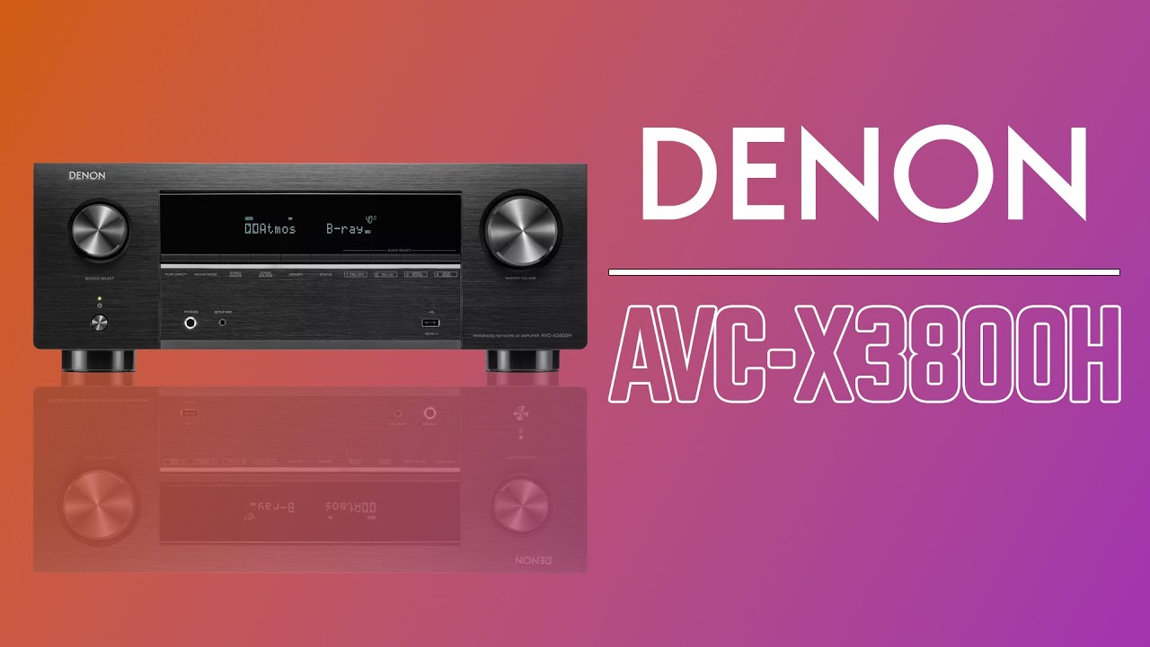 AVC-X3800H - Tout ce qu’il faut savoir - YouTube