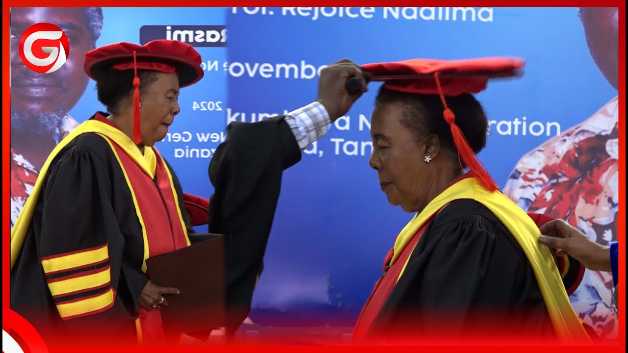 MAMA TERRY ATUNUKIWA UDAKTARI wa HESHIMA DODOMA - AMWAGA MACHOZI ...