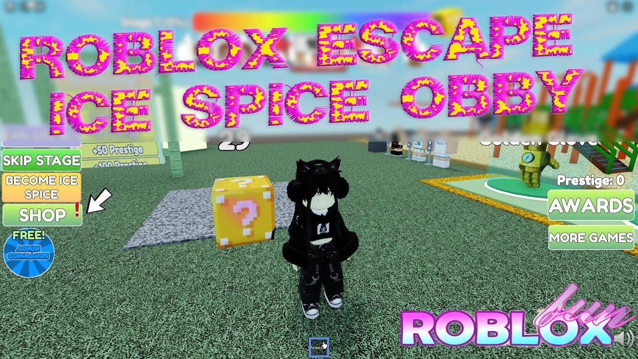 Ice Spice Colored Obby - YouTube