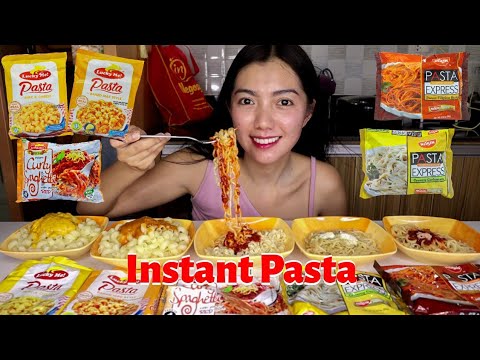 Instant Pasta Taste Test! Sino Ang Masarap?! - YouTube